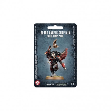 Blood angels - chaplain with jump pack - La Crypte du Jeu