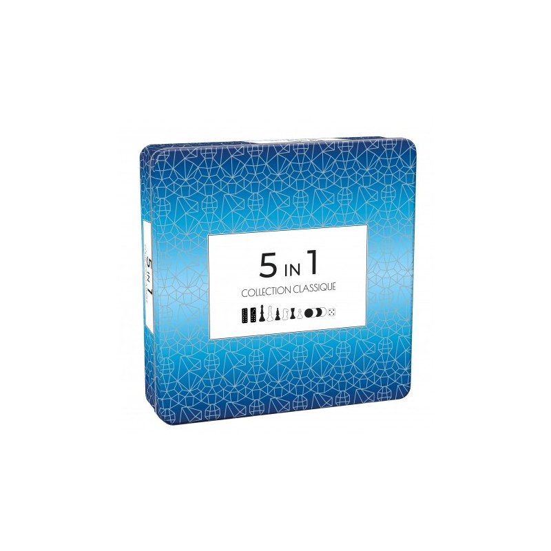 Coffret 5 in 1 - collection classique - boite metal - tactic - La ...