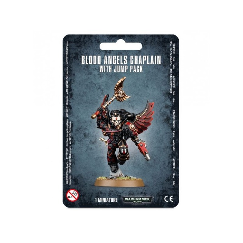 Blood angels - chaplain jump pack - La Crypte du Jeu