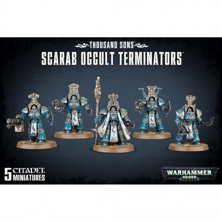 Scarab occult terminators - La Crypte du Jeu